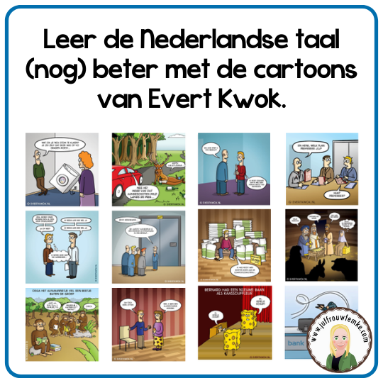 Leer de Nederlandse taal (nog) beter met de cartoons van Evert Kwok ...