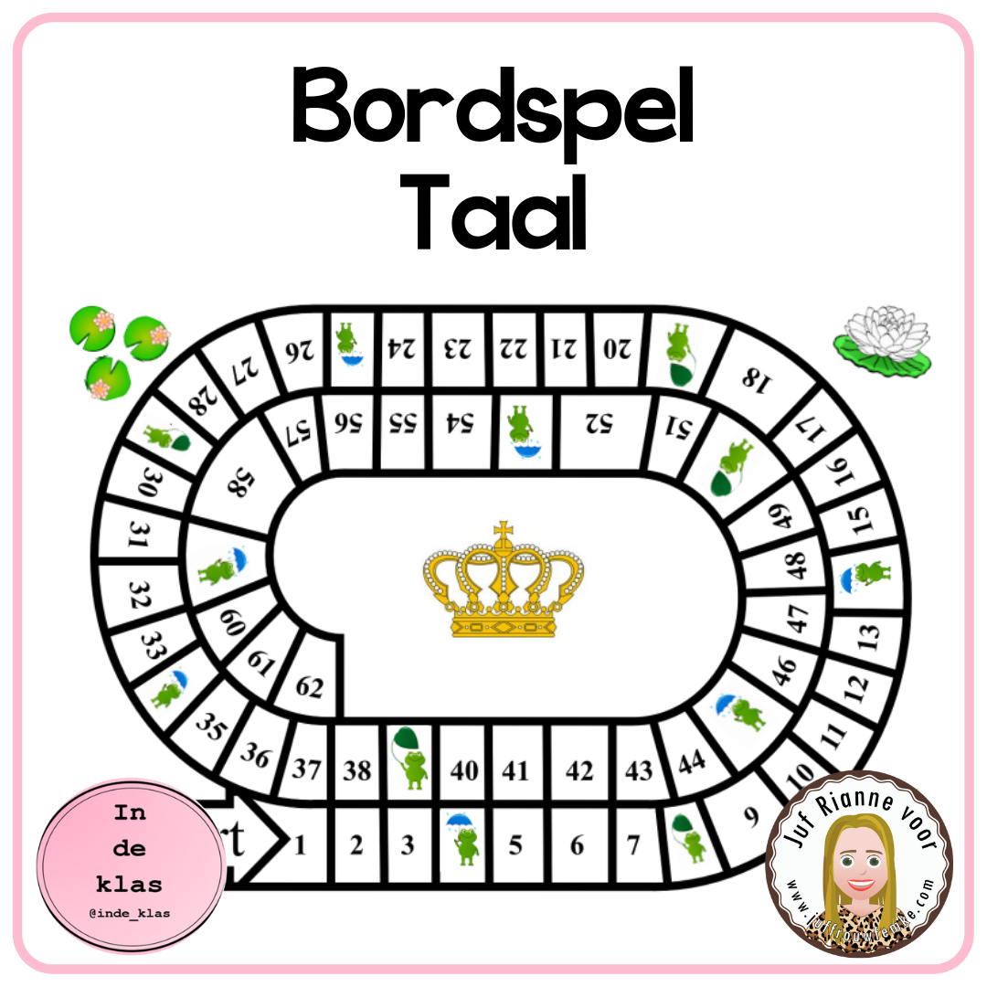 Bordspel taal - Juffrouw Femke