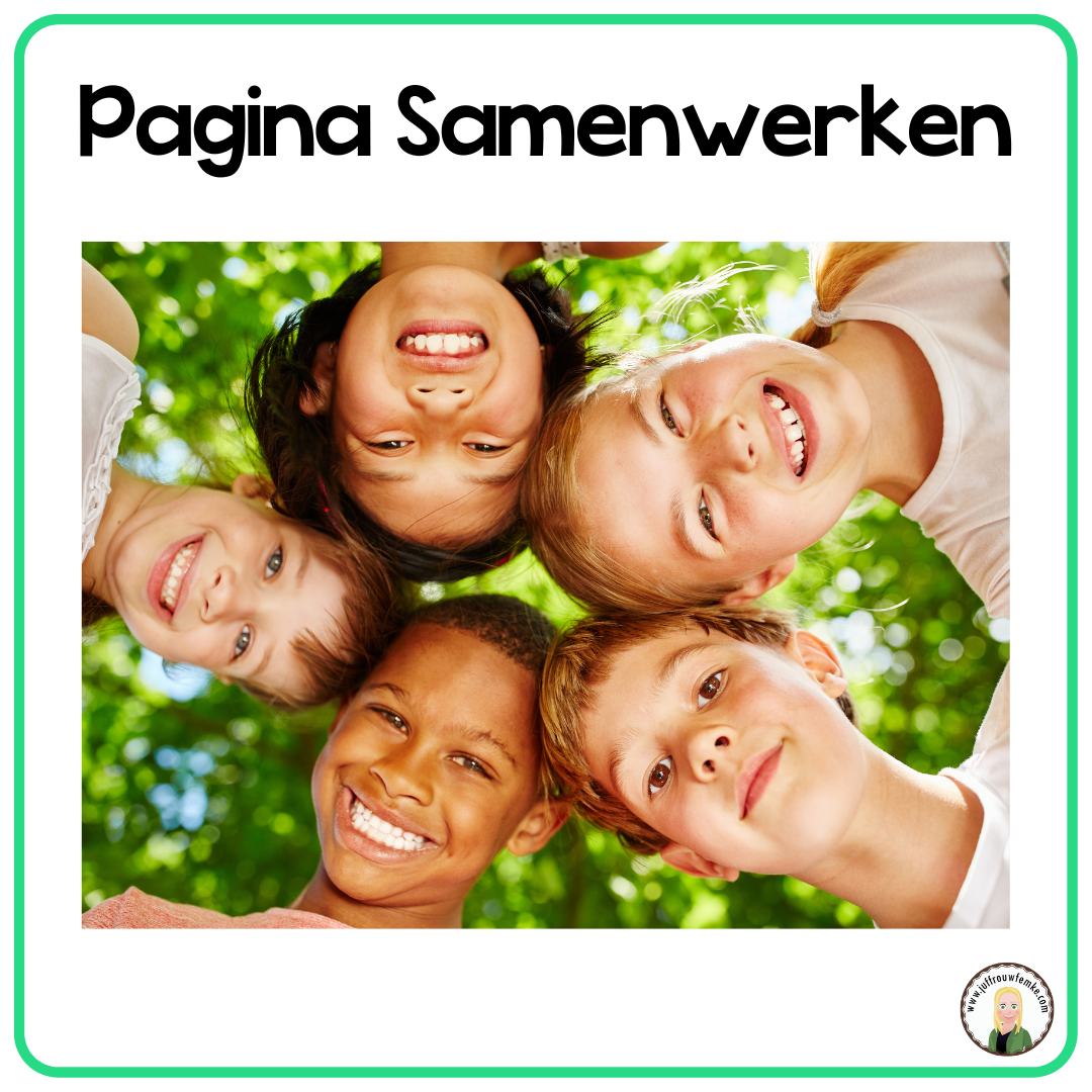 Samenwerken - Juffrouw Femke