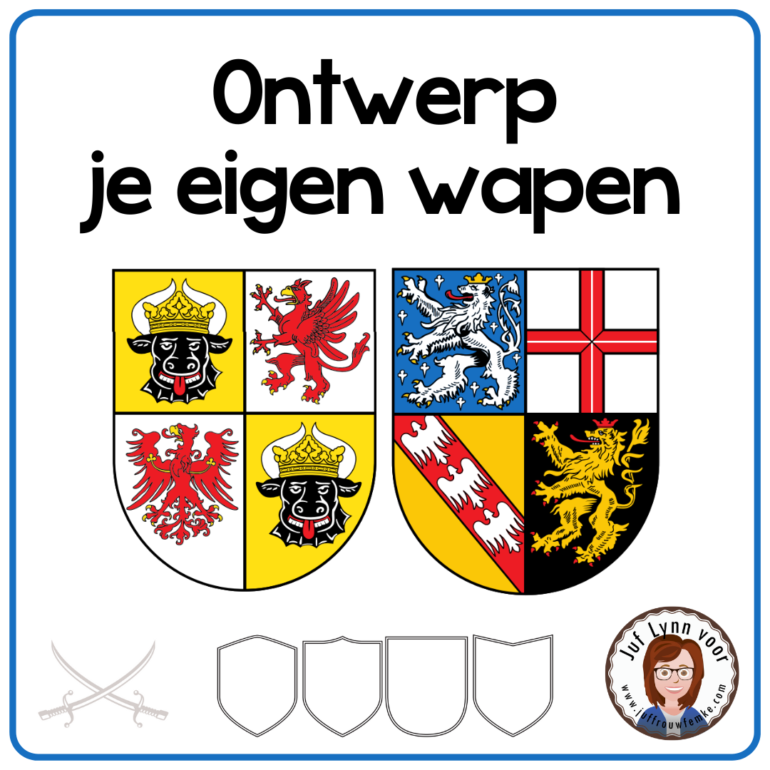 Ontwerp je eigen wapen - Juffrouw Femke