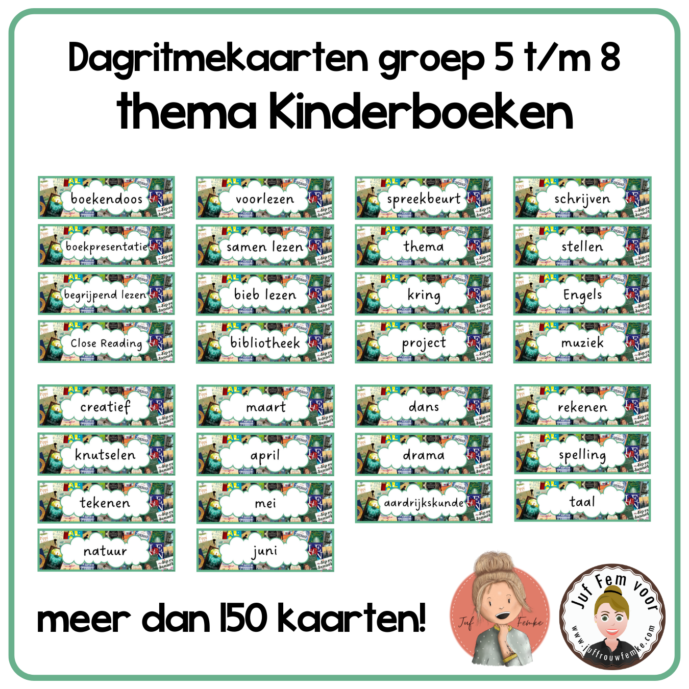 Dagritmekaarten Groep 3 32 Dagritmekaarten Voor Kleuters, Een Kaart